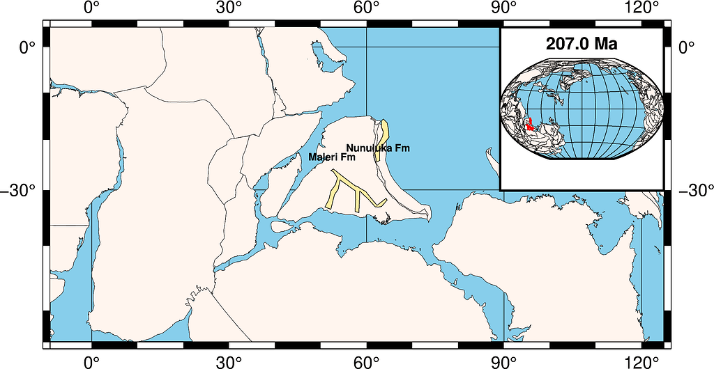 Adding Multiple Color Fills for Different Polygons Created by PyGMT - Q ...