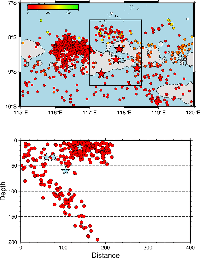 Slab2 model on cross section - PyGMT Q&A - GMT Community Forum