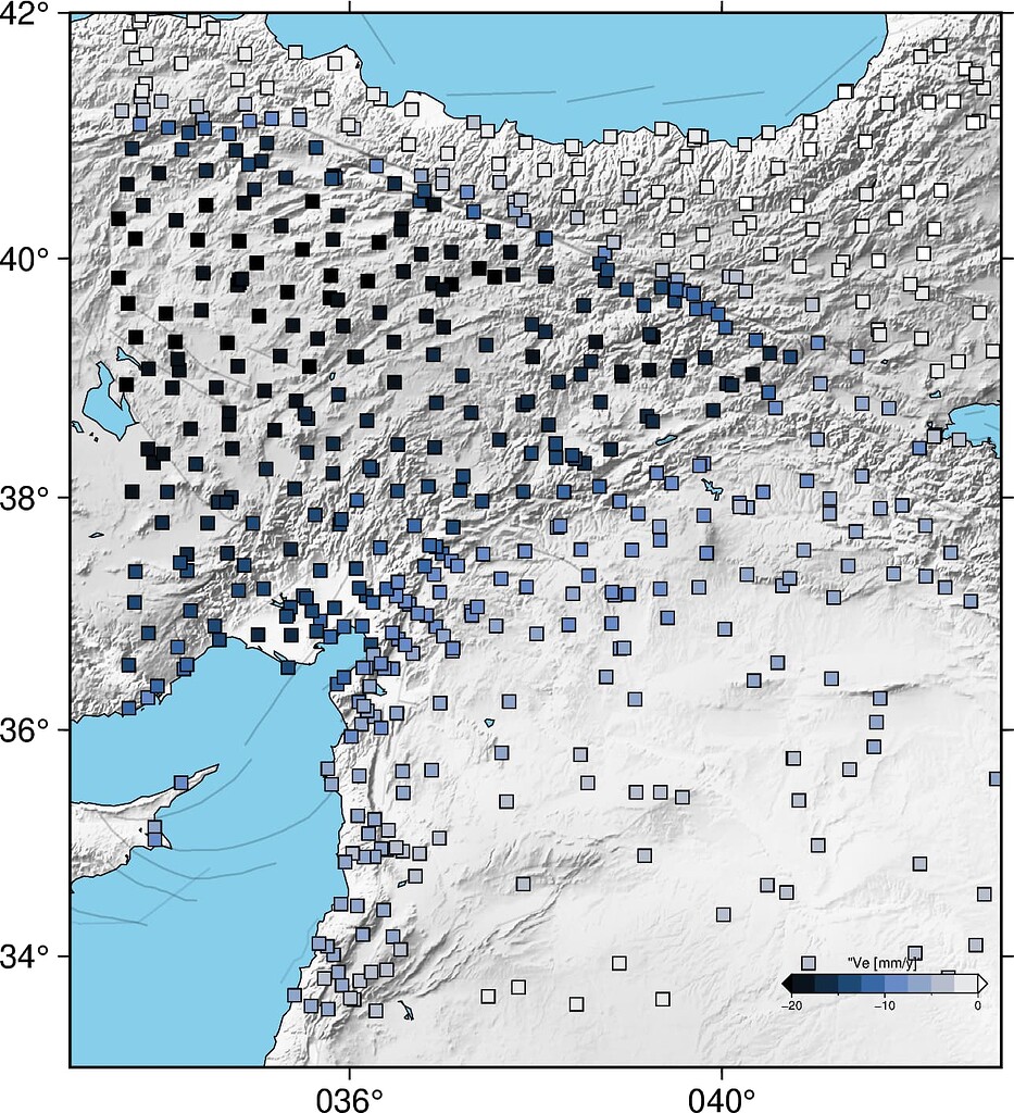 Longitude axis starts at 0 instead of my region bounds when using Mercator projection in PyGMT ...