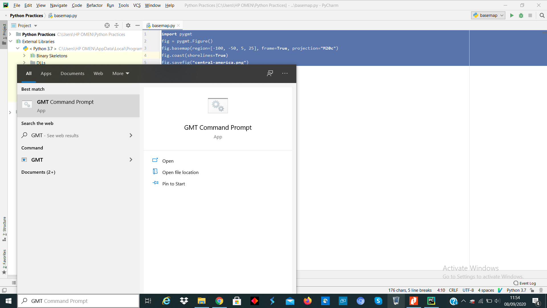 Complete question_Error_basemap plotting - PyGMT Q&A - GMT Community Forum